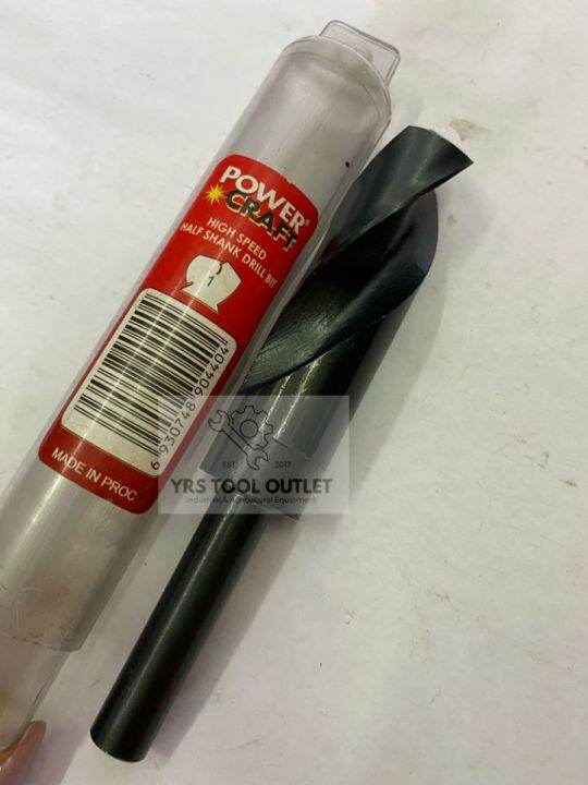 Power Craft High Speed Half Shank Drill Bit 1" | Lazada PH
