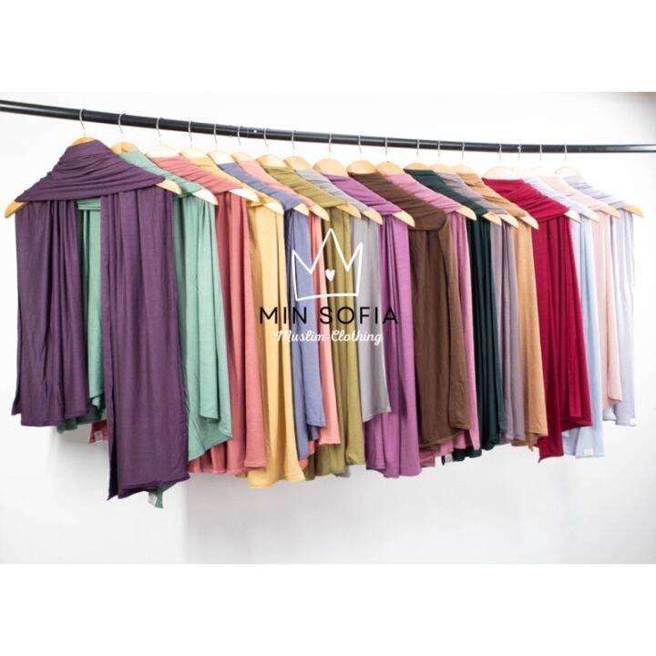 [COD] Min Sofia Cotton Jersey Hijab Malaysia Made | Lazada PH