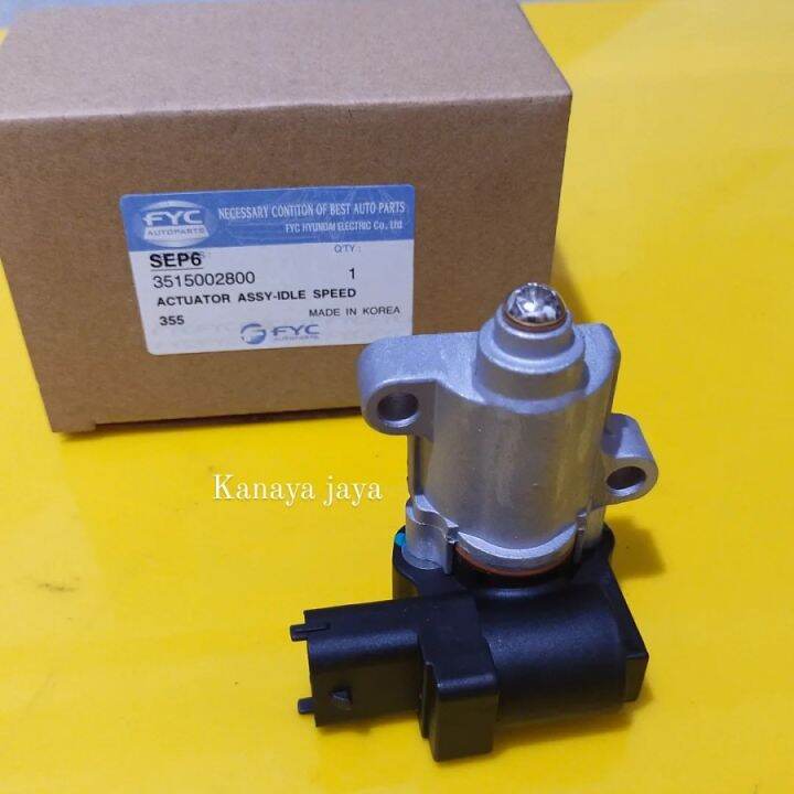 Actuator idle Speed KIA PICANTO COSMO Sensor iSC Picanto Cosmo | Lazada ...