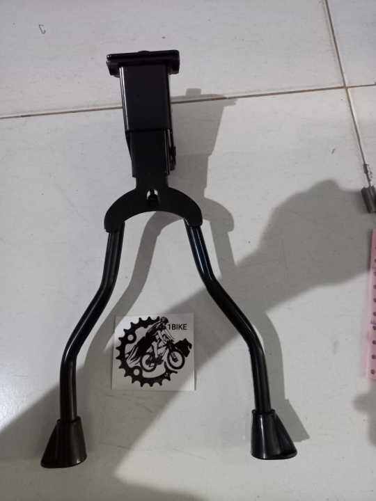 standar dua kick stand sepeda tengah doble anti crassh | Lazada Indonesia