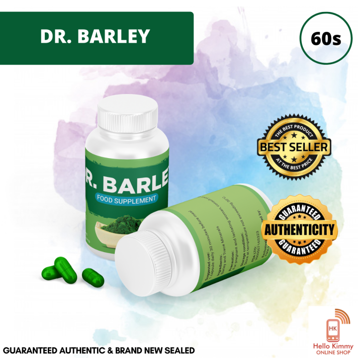 Original Amazing Doctor Barley 100% Organic 60 CAPSULES - Hello Kimmy ...