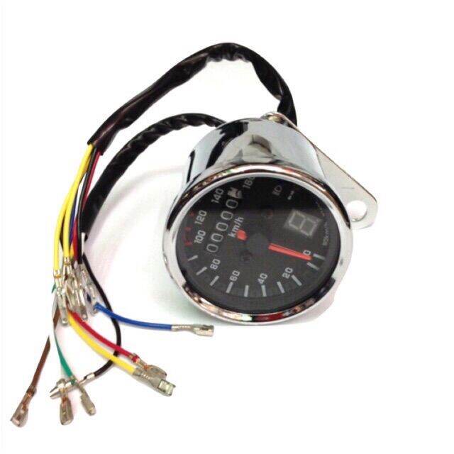 HOT SALE Motorcycle #325 Dual Odometer Speedometer Gauge | Lazada PH