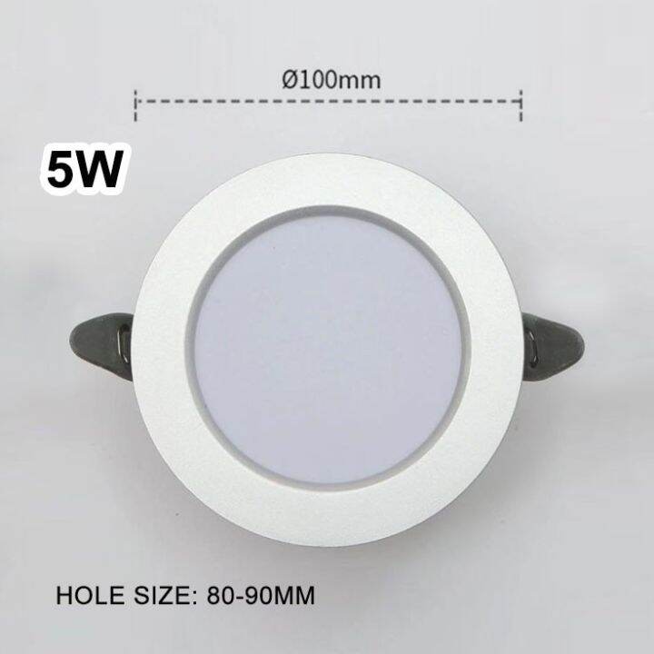 Green Moon LED Downlight Recessed Pin Lights Panel Ceiling Light, 3 ...