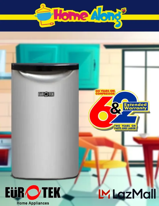 Eurotek 4cu.ft. Single Door Personal / Mini Refrigerator | Lazada PH