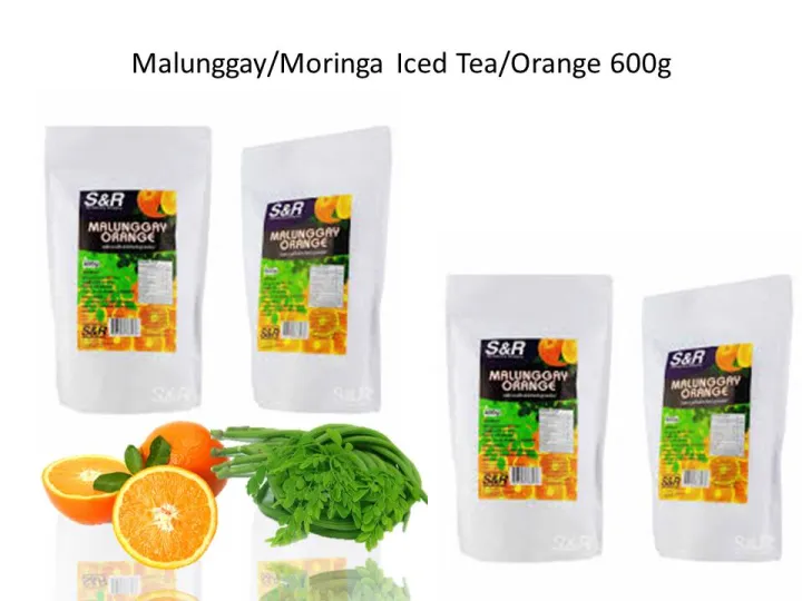 Malunggay/Moringa Iced Tea/Orange 600g | Lazada PH