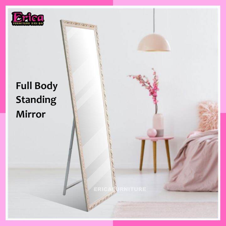 [ERICA] Full Body Standing Mirror / Ultra HD White Mirror / Europe ...