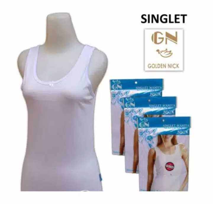SINGLET WANITA PAKAIAN DALAM SINGLET TANK TOP SINGLET CEWE SINGLET ...