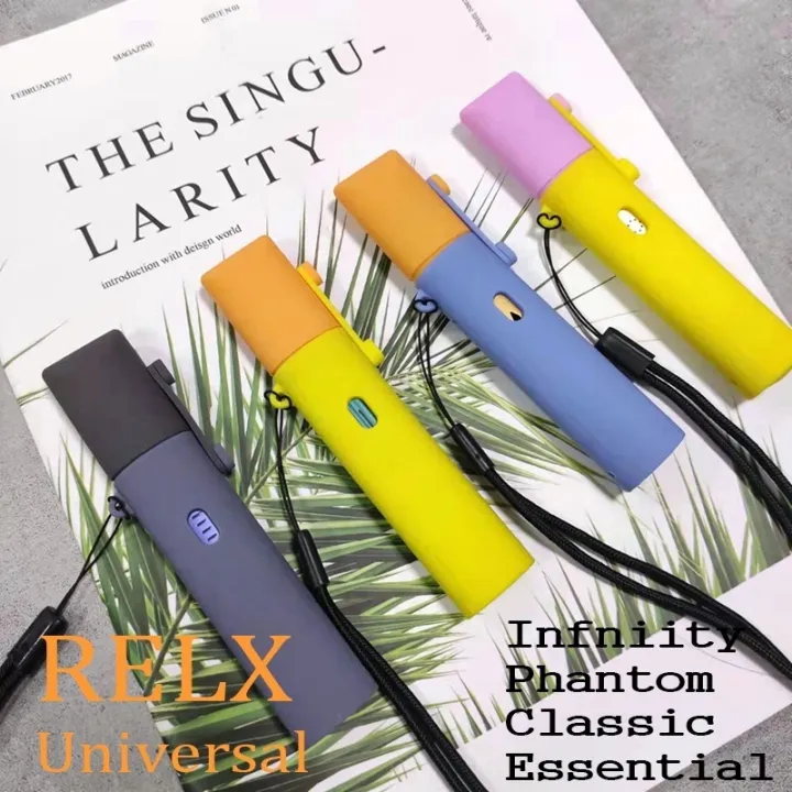 HOME LV RELX Essential pod Infinit Case Relax Universal Silicone Case ...