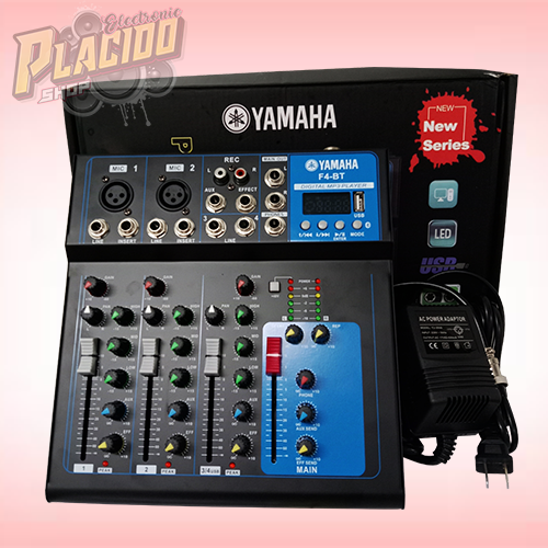 Yamaha F4-BT 4 Channel Mixer with Bluetooth | Lazada PH