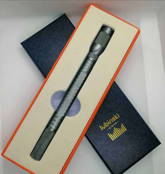 LUBINSKI Cigar Tool - Draw Tool, Cigar Punch & Nubber, Cigar Needle ...