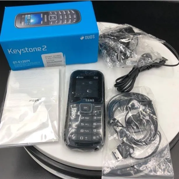 COD Keypad Samsung GT-E1207Y Keystone 2 Backup Phone Dual Sim Complete ...