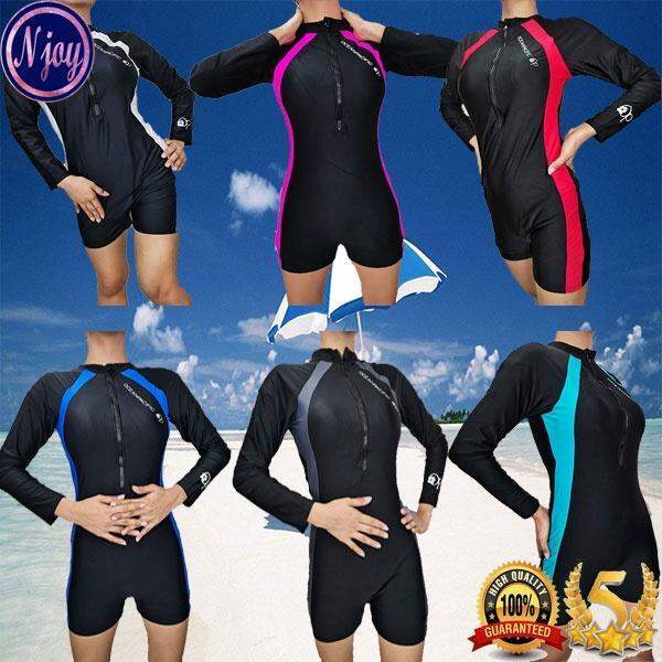 sports one-piece swimsuit is thin and covers the belly hot spring ...
