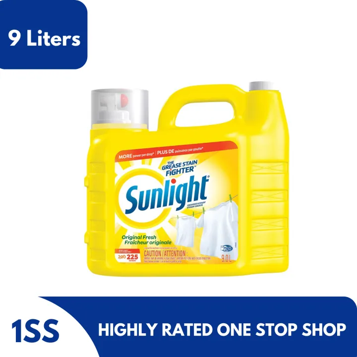 Sunlight Original Fresh Liquid Detergent, 9L | Lazada PH