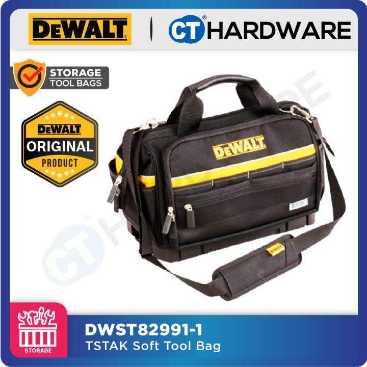 DEWALT DWST82991-1 ORIGINAL TSTAK SOFT BAG 18" [ TOOL STORAGE ] | Lazada
