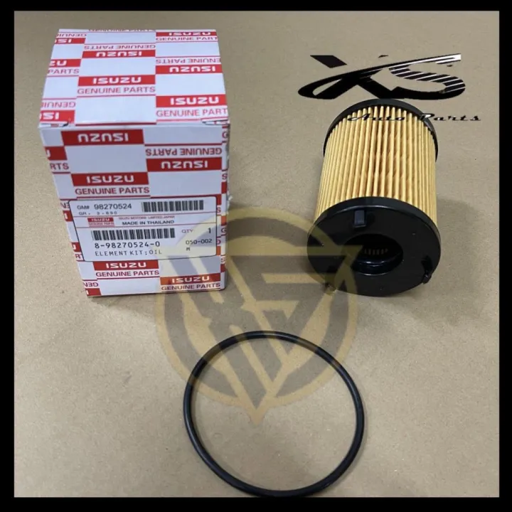 ORIGINAL ISUZU D-MAX Oil Filter 1.9 DDI 2019 (BLUE POWER) 8-98270524-0 ...