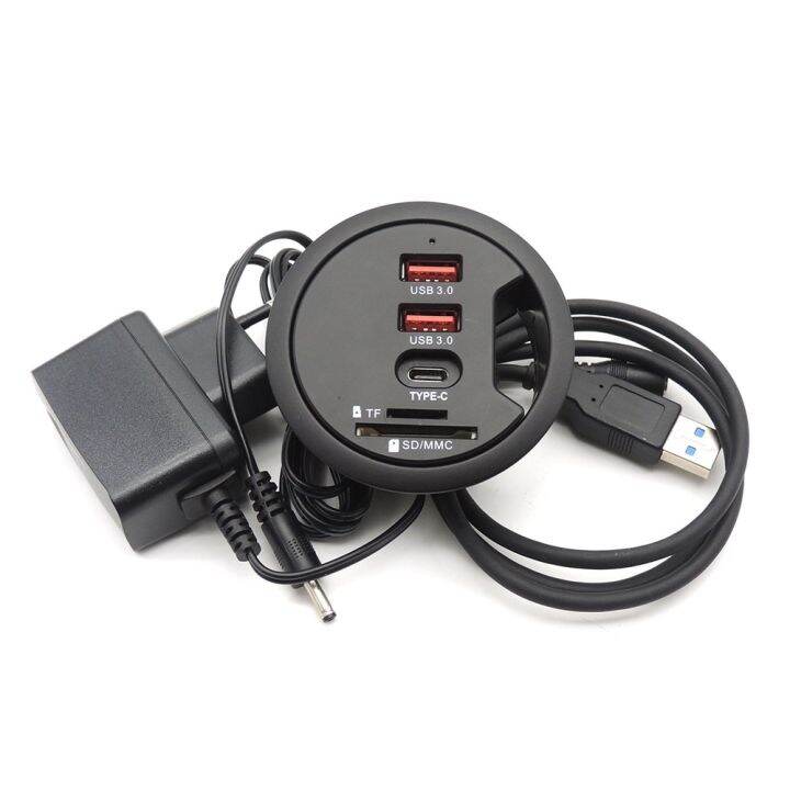 USB Desk Hub USB3.0 HUB USB3.0 Type C TF/SD MCC Adapter For Desktop PC ...