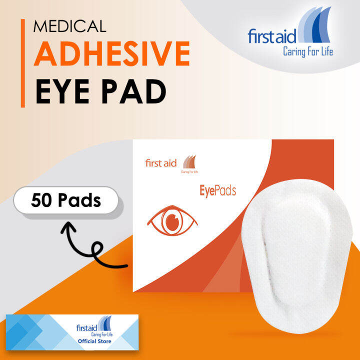 Adhesive Eye Pads First Aid 50pcs \ box | Lazada PH