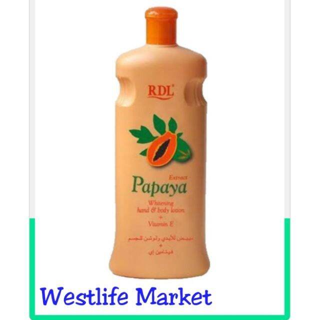 Imported RDL Papaya Whitening Hand & Body Lotion 600ml | Lazada PH