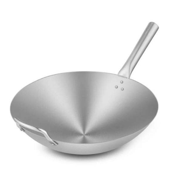 Top Standard Stainless Steel Wok with Long Handle | Lazada PH