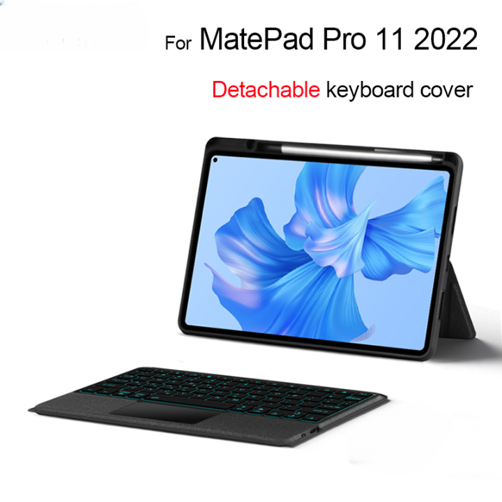 For Huawei MatePad Pro 11 2022 Keyboard Case with Pencil Slot for ...