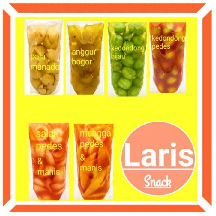 Manisan Buah Segar / Asinan Buah ( Kedondong, Salak, Mangga, Anggur ...