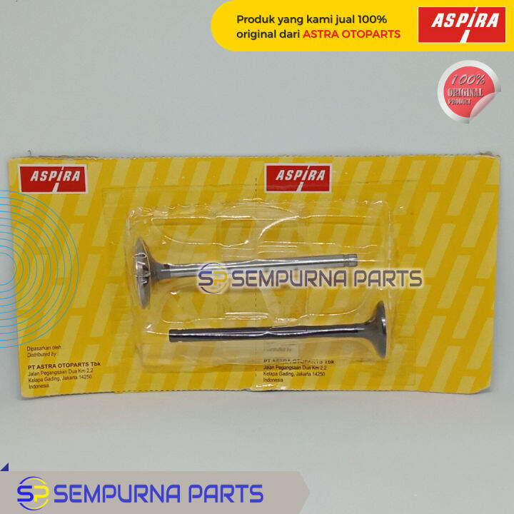 KLEP SET VARIO 125 FI 14711/14721-KWN-901 - ASPIRA | Lazada Indonesia