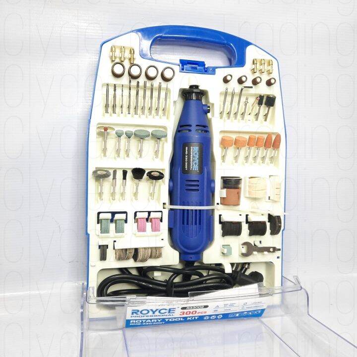 CLYDEZONE TRADING Royce 300 Pcs. Rotary Tool Kit | Lazada PH