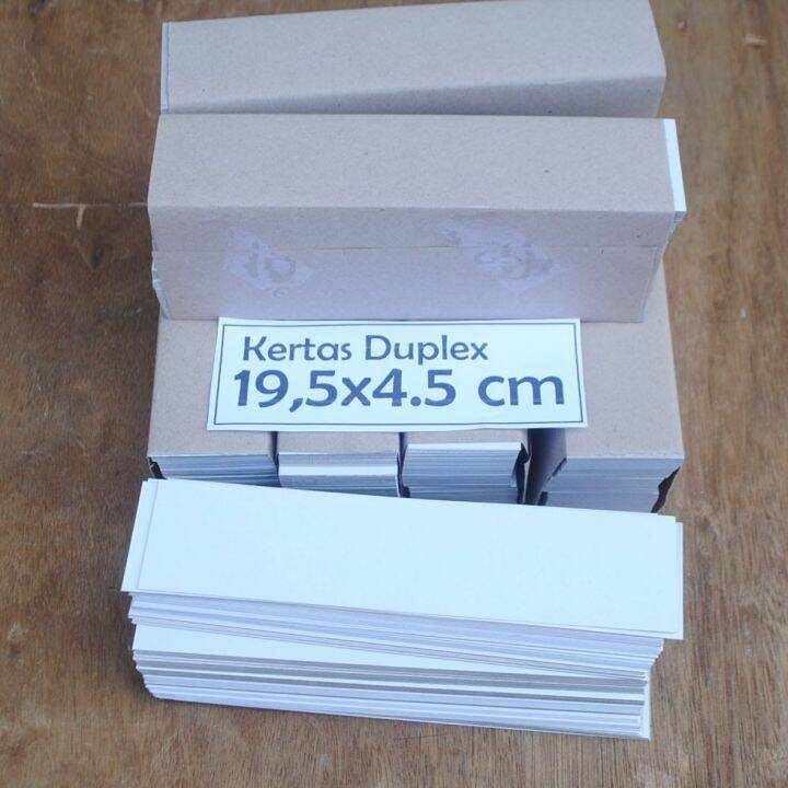 Kertas duplex 19.5x4.5 cm | Lazada Indonesia
