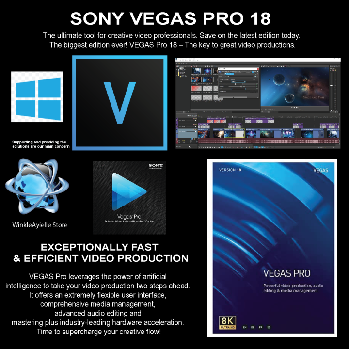 VEGAS PRO 18-LIFETIME AND PERMANENT PLUS LEARNING COURSE | Lazada PH