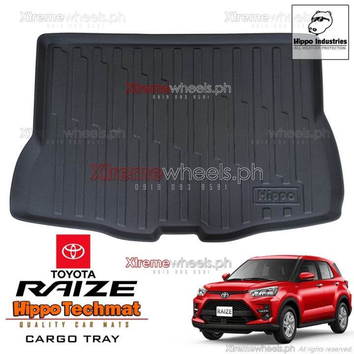 Toyota Raize 2022 Hippo Version2 Cargo / Trunk Tray Deep Dish Matting ...