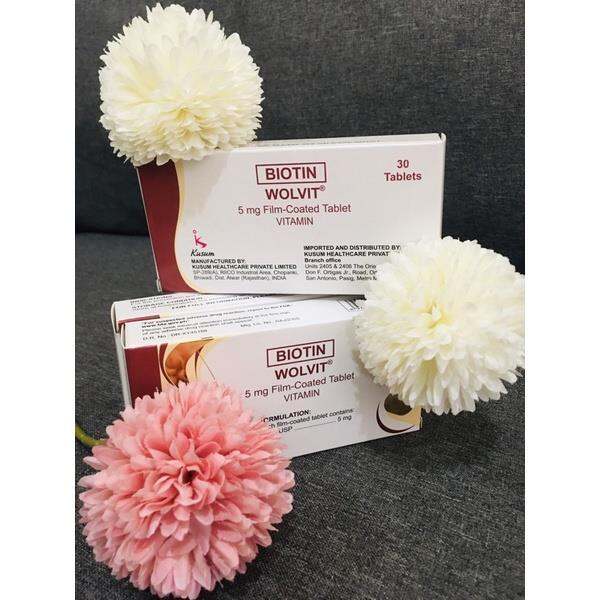 Wolvit Biotin 5mg Vitamin | Lazada PH