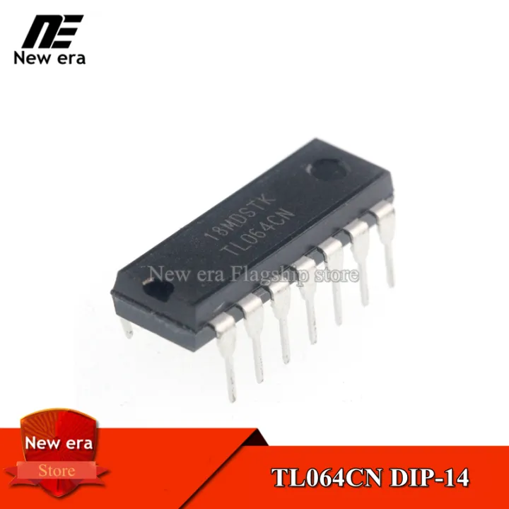 10Pcs TL064CN DIP-14 TL064CP TL064 DIP14 Low Power JFET เครื่องขยายเสียงปฏิบัติการใหม่ | Lazada ...