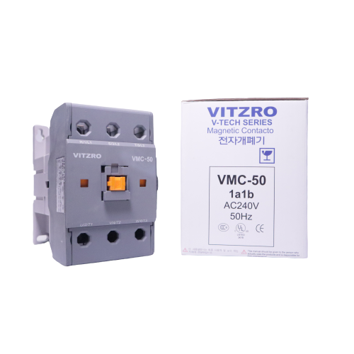 VITZRO ( VMC-50 ) 80A 1a1b AC Magnetic Contactor 3Pole 240 VAC | Lazada