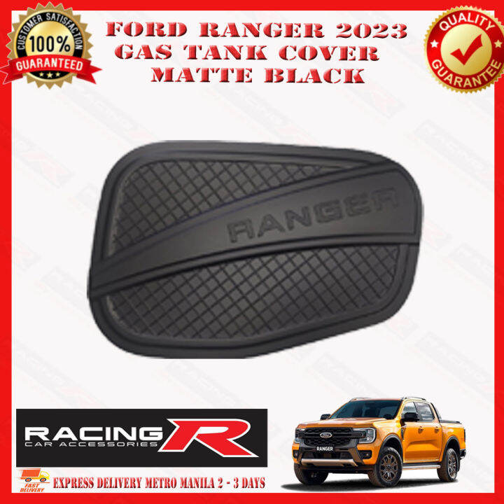 Ford Ranger 2023 XLT/XLS/RAPTOR/WILDTRAK Gas Tank Cover Matte Black ...