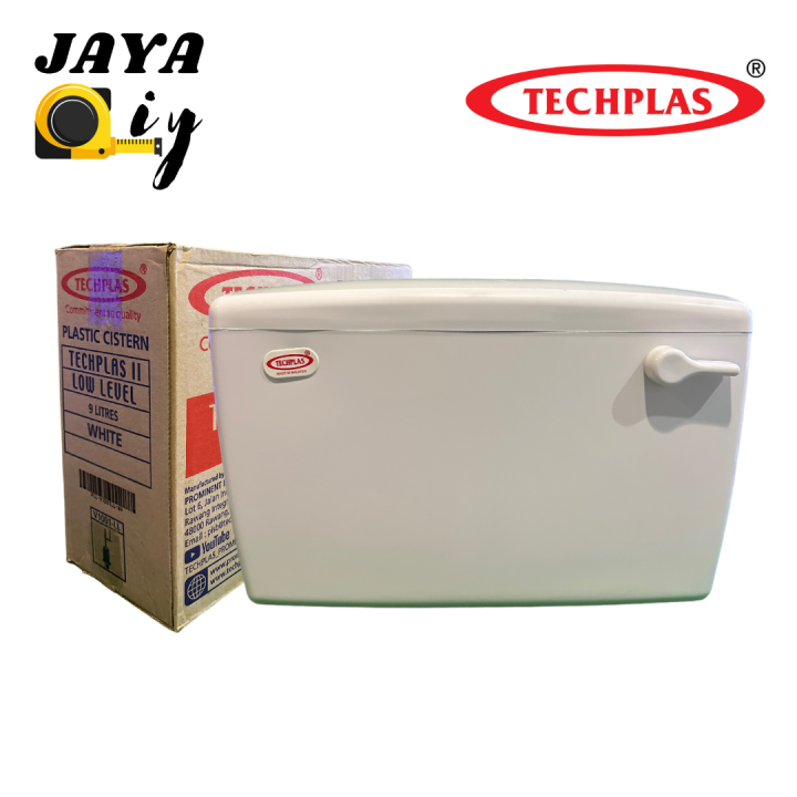 Techplas Low Level White Water Cistern Tandas Kotak Jamban Kotak Duduk ...