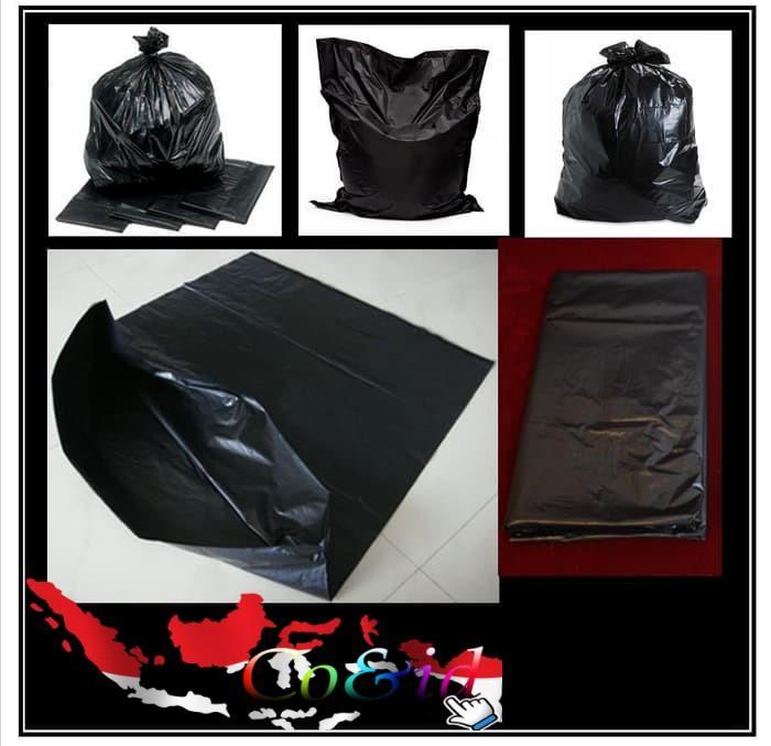 Plastik Sampah Hitam Besar Ukuran 90x120cm / Plastik Packing | Lazada Indonesia