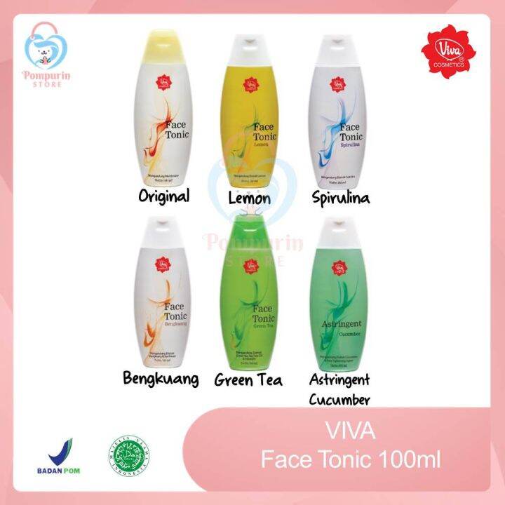 VIVA Face Tonic 100ml (Toner Penyegar Viva) | Lazada Indonesia