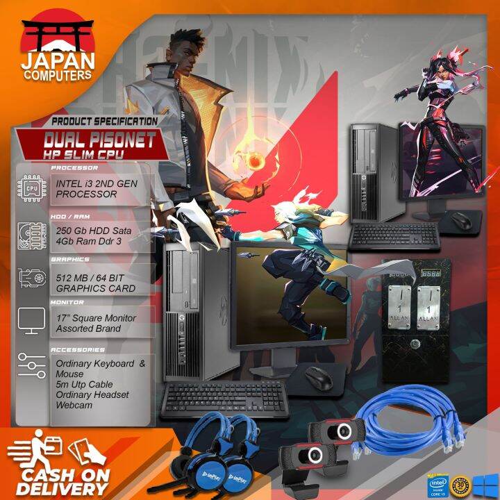 DUAL PISONET INTEL CORE I3 2ND GEN OR AMD A8 5500|| BUSINES PACKAGE ...