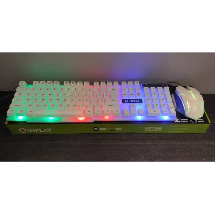 Philippines ready stock INPLAY STX200 Rainbow Mouse (USB) Backlit ...