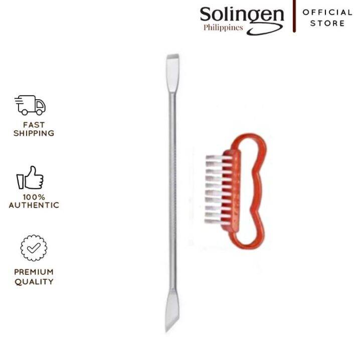 hfnc Solingen Nail Pusher Ready To Use With Nail Brush | Lazada PH
