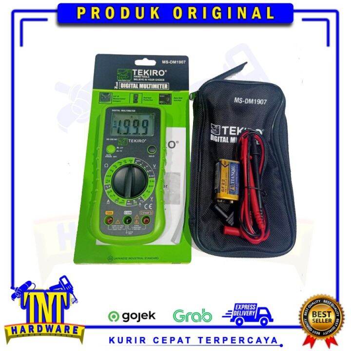 TEKIRO DIGITAL MULTIMETER - Tekiro Multimeter Digital MS-DM1907 | Lazada Indonesia