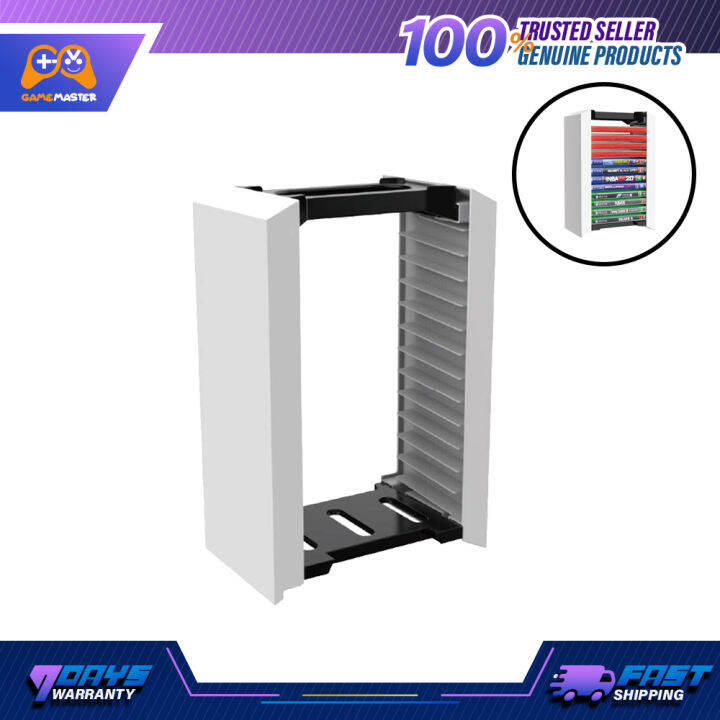 DOBE 12 Slot Game Disc Storage Rack for Xbox One, PS4, PS5, Nintendo ...