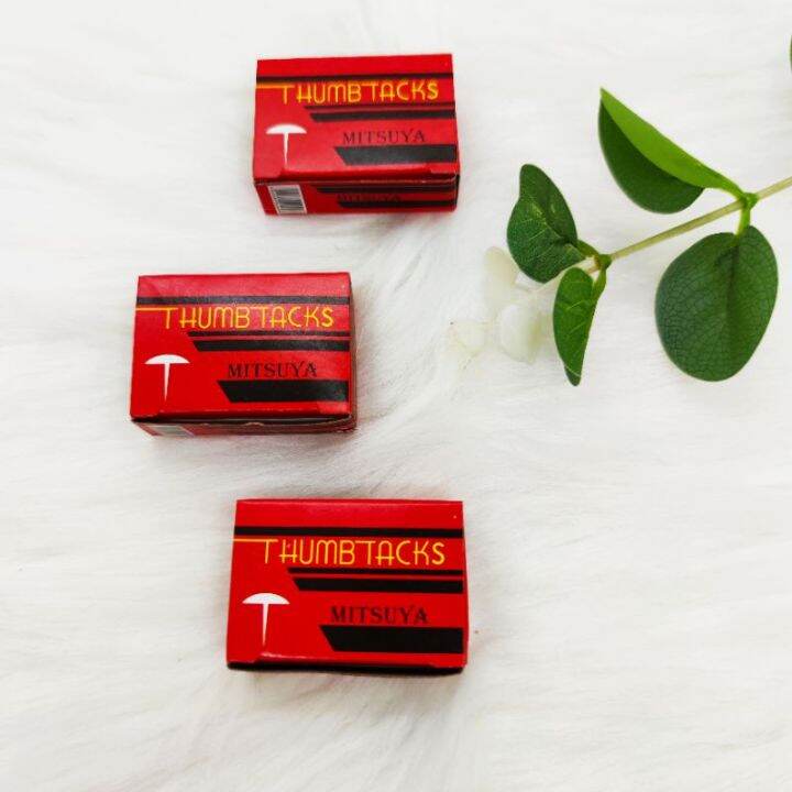 S206 Long Thumb Tack Thumb Tack Paku Tekan Panjang Paku School And Office Pin Lazada