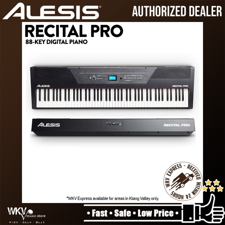 Alesis Recital Pro 88-key Hammer-action Digital Piano | Lazada