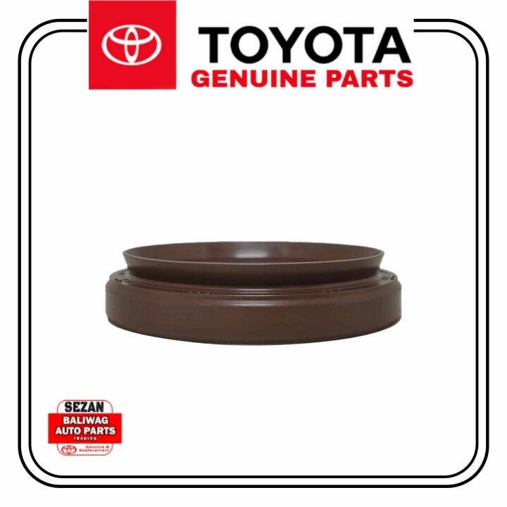 ORIGINAL TOYOTA FRONT CRANKSHAFT OIL SEAL FORTUNER INNOVA HILUX HIACE ...