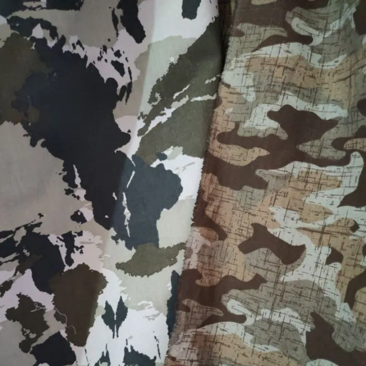 Ripstop/Twill Camouflage design fabric sold per yard | Lazada PH