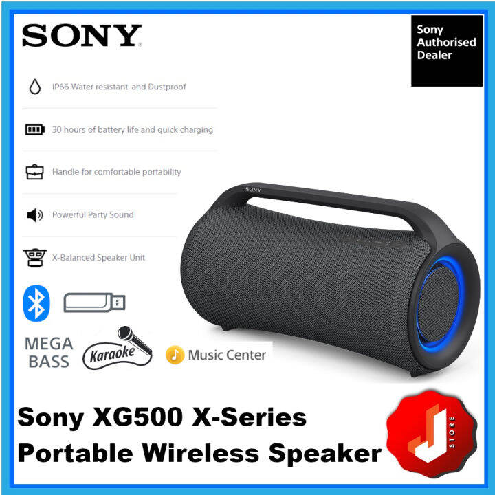 Sony X-Series Portable Wireless Speaker SRS-XG500 XG500 | Lazada