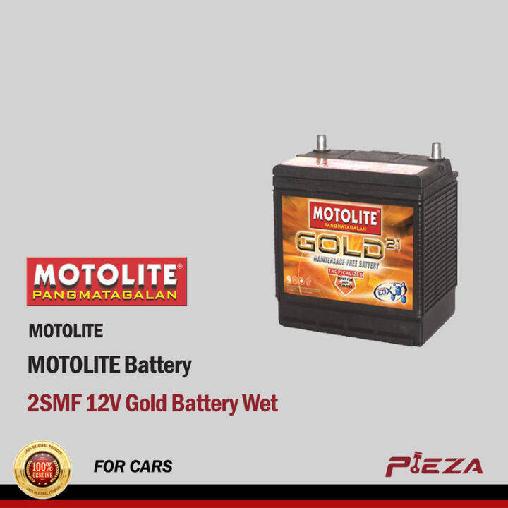 2SMF 12V MOTOLITE Gold Battery Wet | Lazada PH