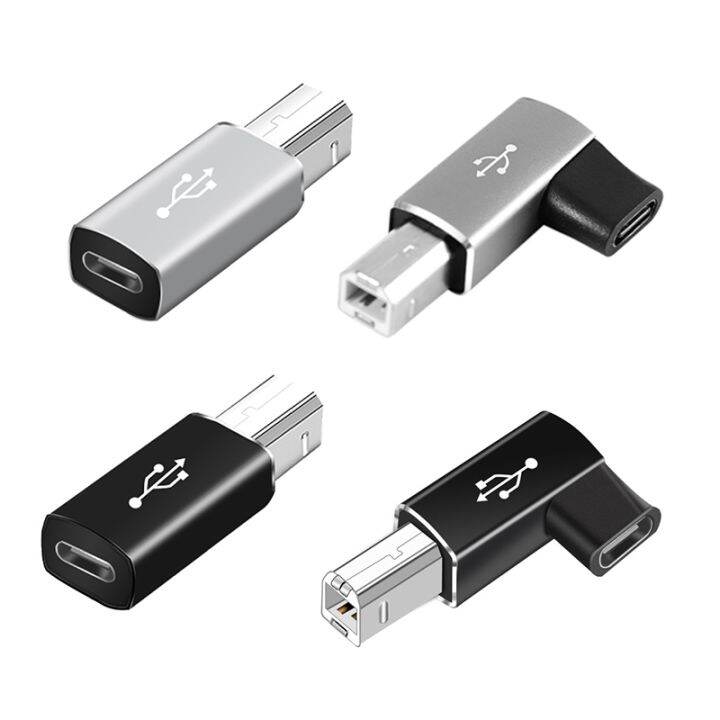 USB Type C Female to B Male Adapter Scanner Printer for MIDI Controller ...