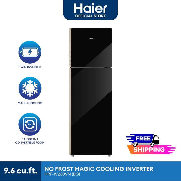 Haier HRF-IV260VN (BG) 9.6 cu. ft. Magic Cooling No Frost Twin Inverter ...